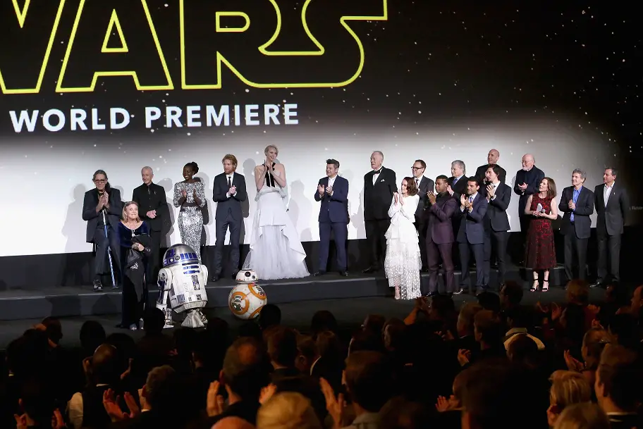 'Star Wars: The Force Awakens' Holds World Premiere Red Carpet Event