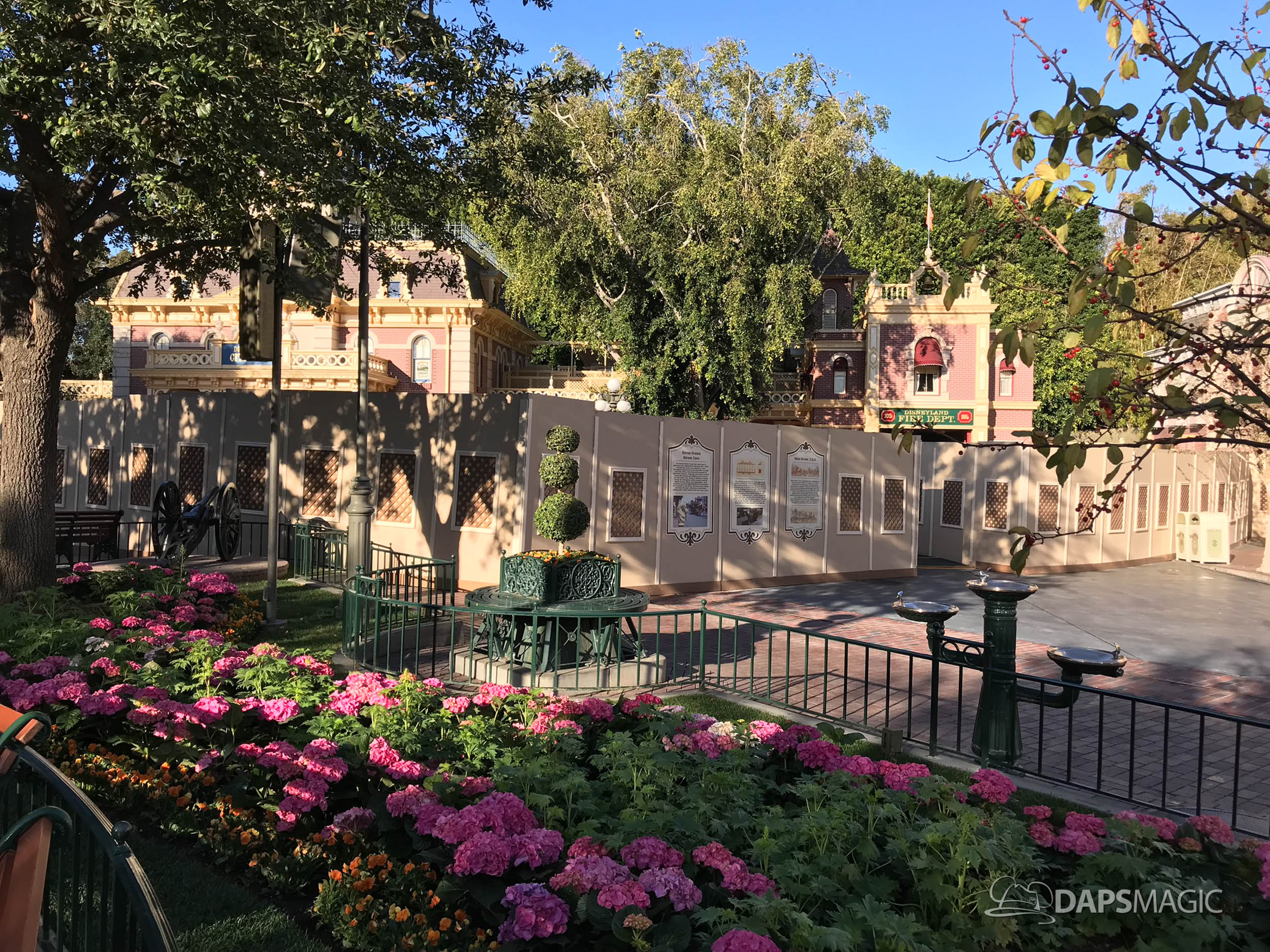 New Brick Around Streetcar Track Revealed as Town Square Walls Come ...