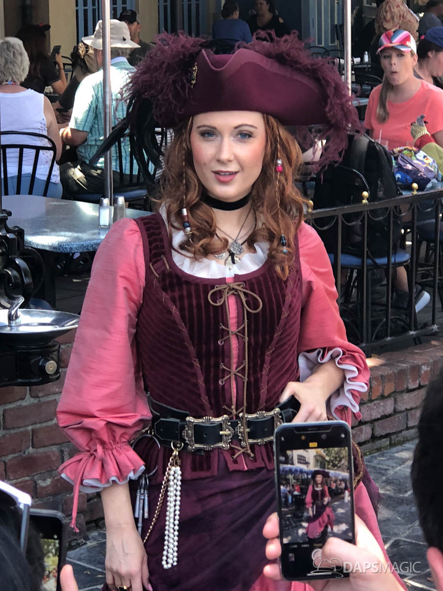 Redd the Pirate Sails into New Orleans Square in Search of Captain Jack ...